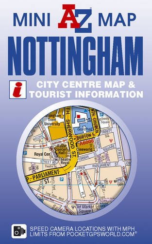 Nottingham Mini Map (A-Z Mini Map): NOT A BOOK: 9781843486725: Amazon ...