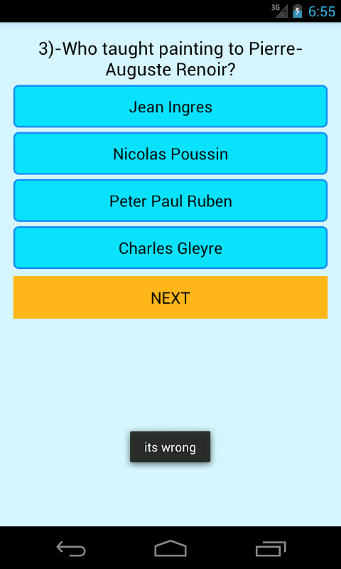 Pierre-Auguste Renoir Quiz-Amazonアプリストアのアプリ