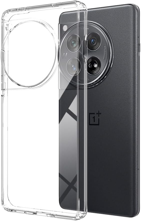 Amazon.com: Foluu Clear Case for OnePlus 12R [Not for OnePlus 12], Hard ...