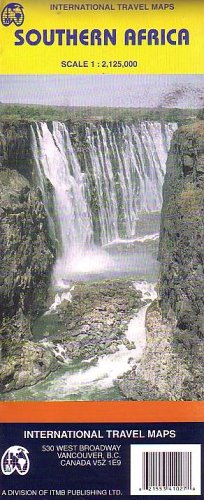 Southern Africa Map: International Travel Maps: 9781553410270: Amazon ...