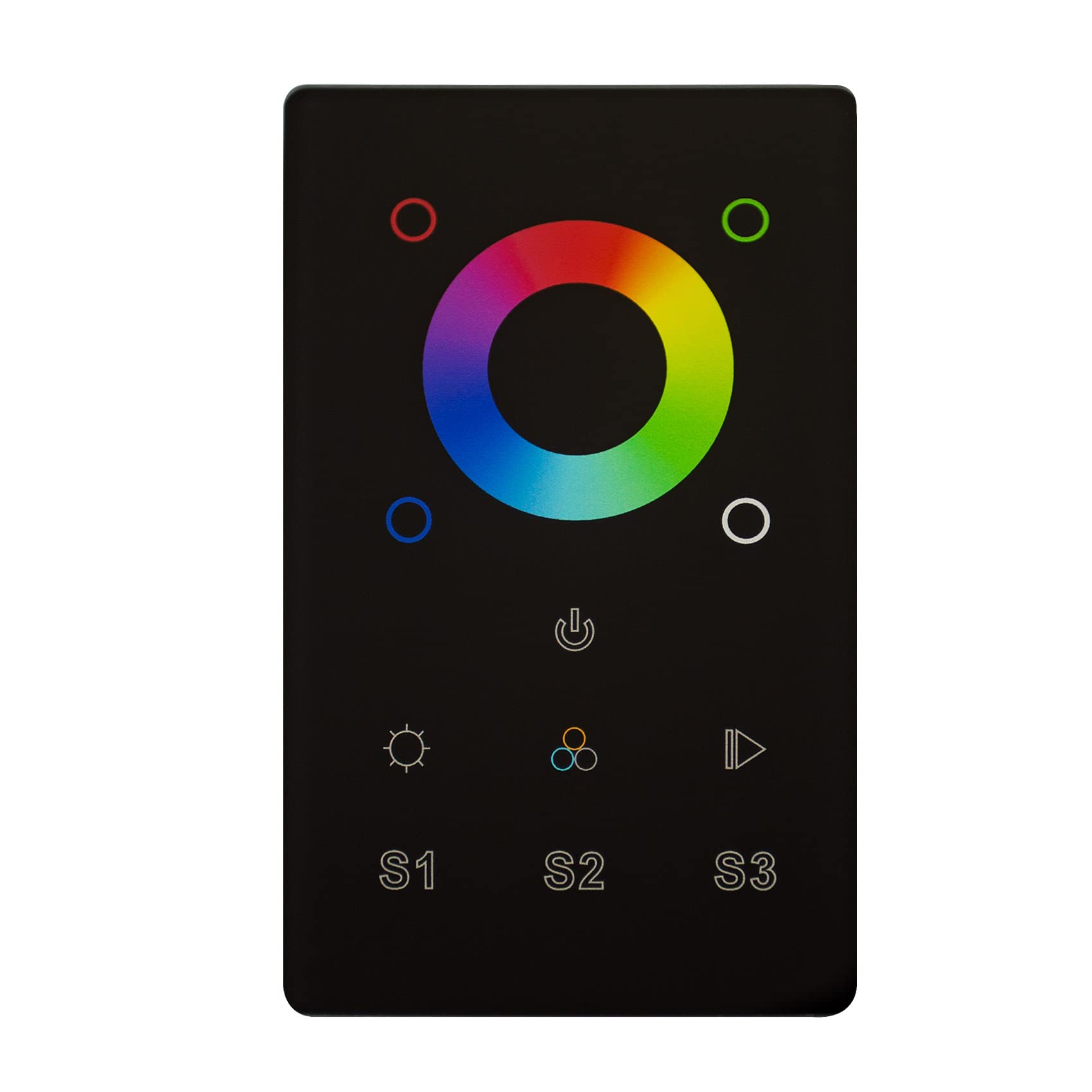 Amazon.com: SIRS-E RGB & RGBW LED Touch DMX Wall-Mounted Controller SR ...