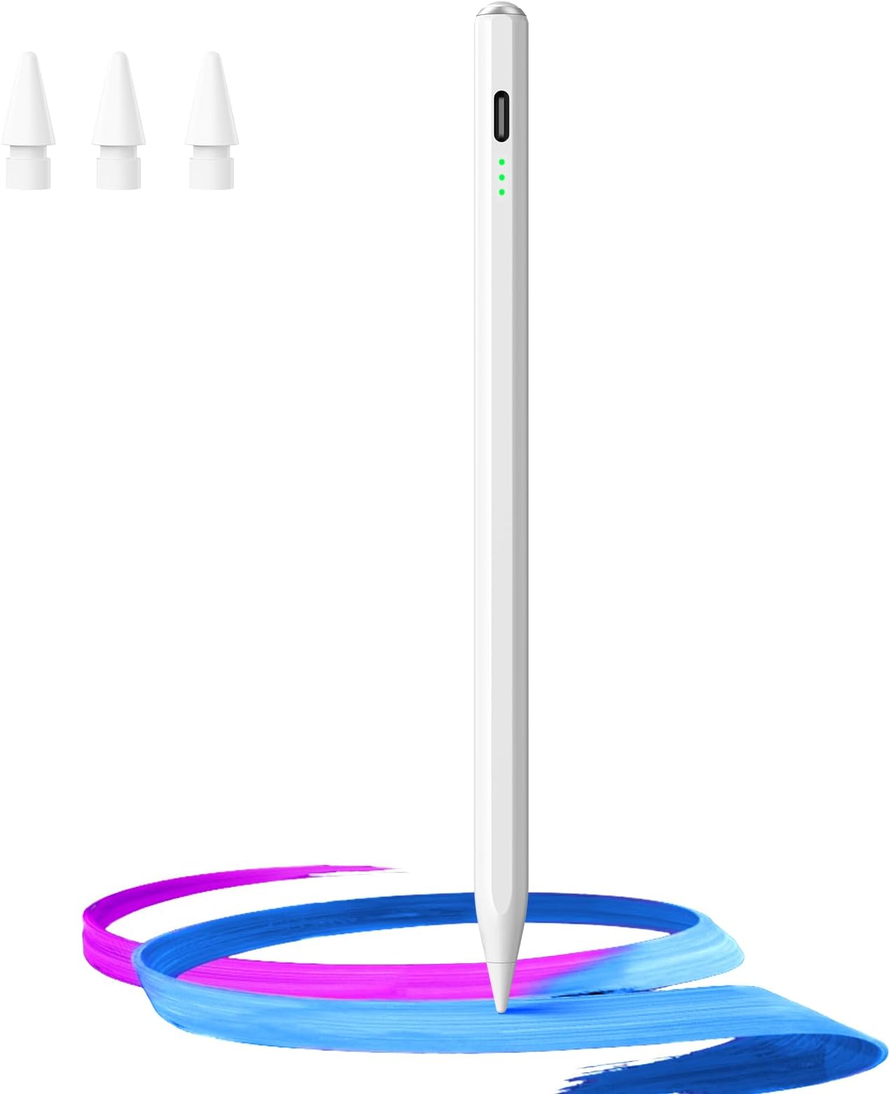Amazon.com: Stylus Pen for iPad 2018-2025, 2X Fast Charge iPad Pencil ...