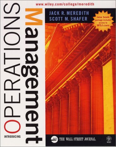 Buy Introducing Operations Management (Wall Street Journal Handbook ...