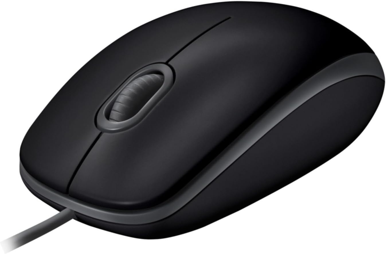 Amazon.com: Logitech M100 Corded Mouse – Wired USB Mouse for Computers ...