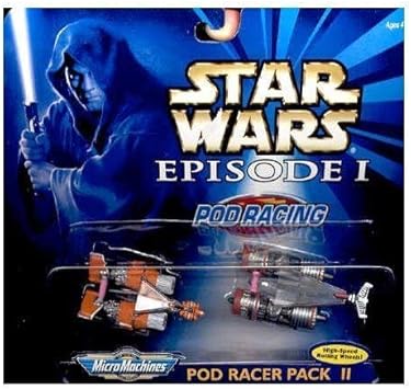 Star Wars Episode 1 Pod Racing 2 Pod Racer Pack II : Amazon.co.uk: Toys ...