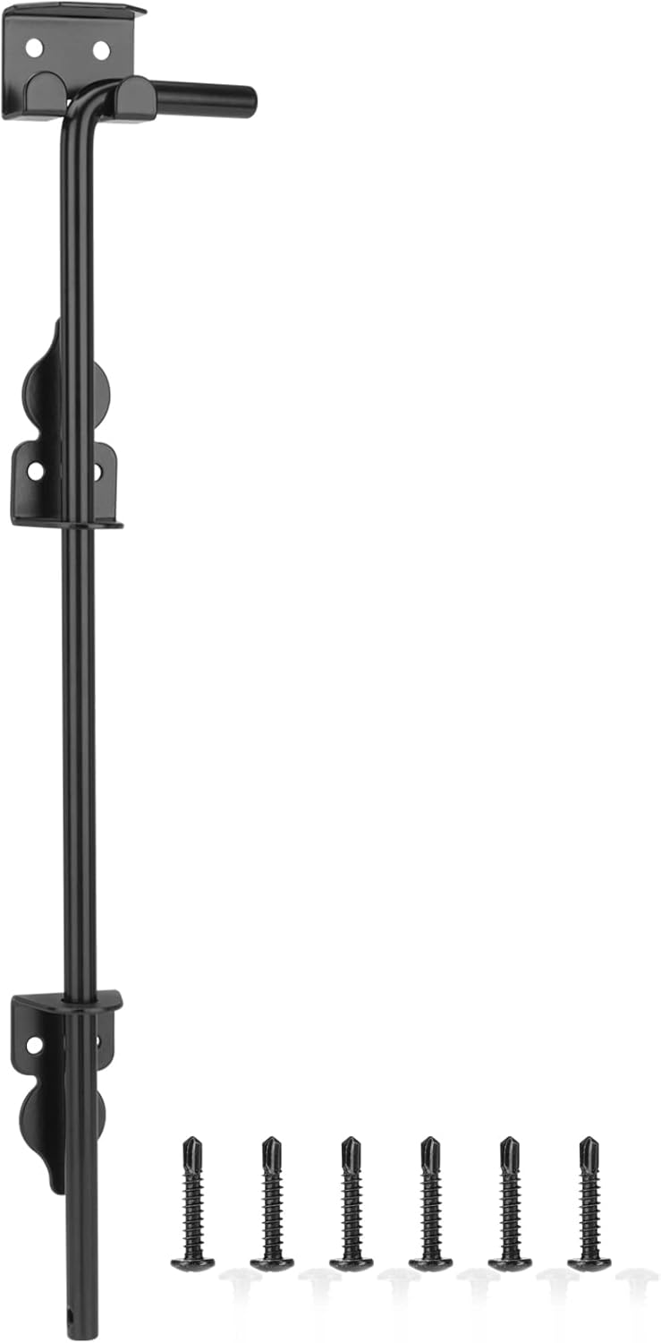 Heavy Duty 18 Pulgadas Cane Bolt Gate Drop Rod para Valla de Madera ...