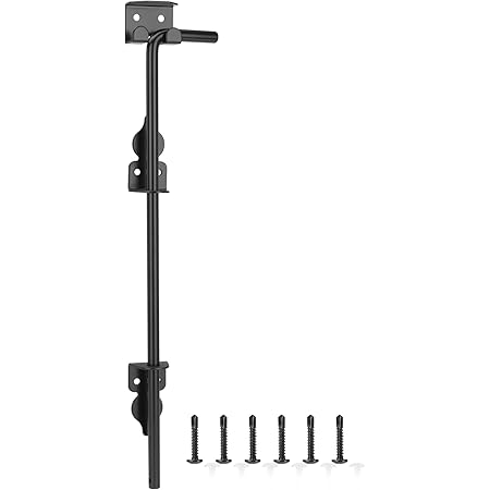 Amazon.com: 18" Cane Bolt Heavy-Duty Gate Drop Rod Gate Latch to The ...