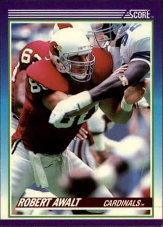 Amazon.com: 1990 Score Football Card #180 Robert Awalt : Collectibles ...