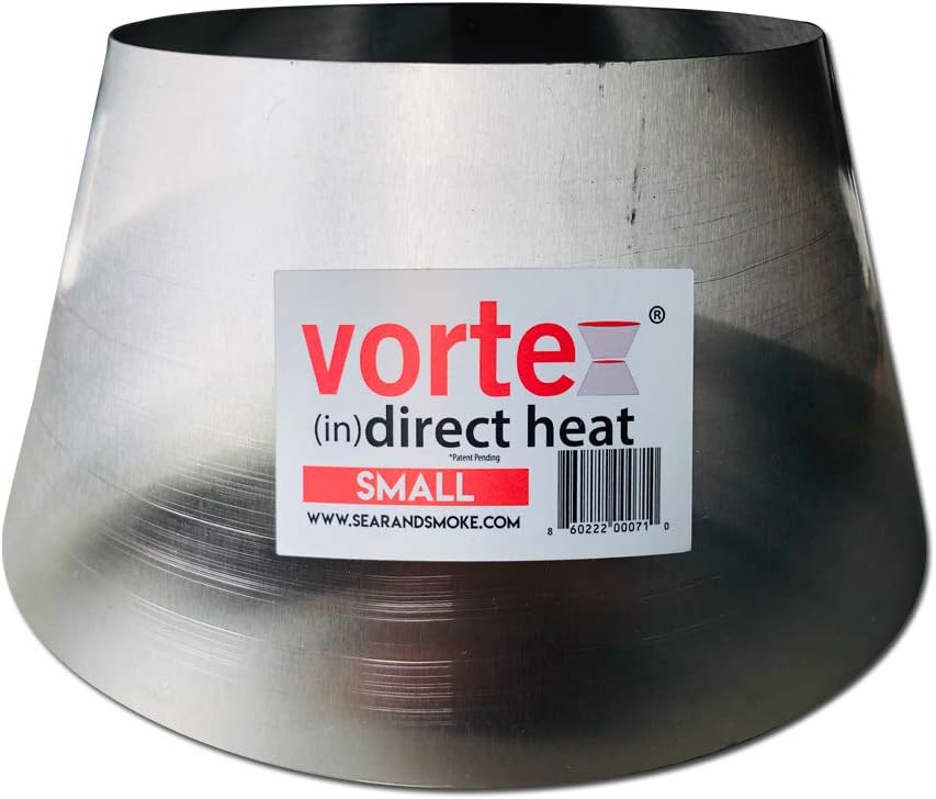 VORTEX (IN) DIRECT HEAT Cooking Charcoal Grill BBQ Accessory Cone 18.5 ...