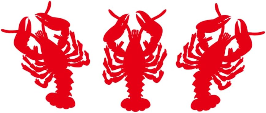 Amazon.com: Cyodoos 24Pcs Crawfish Cupcake Toppers Lobster Cupcake Food ...
