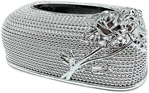 Amazon.com: Sumnacon Tissue Box Cover Bling Tissue Box for Bathroom ...