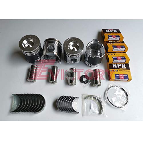 Amazon.com: for yanmar 4TNE106T 4TNE106-T Overhaul Rebuild kit Valve ...