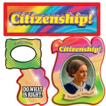 Amazon.com: Character Education: Citizenship Bulletin Board Set ...