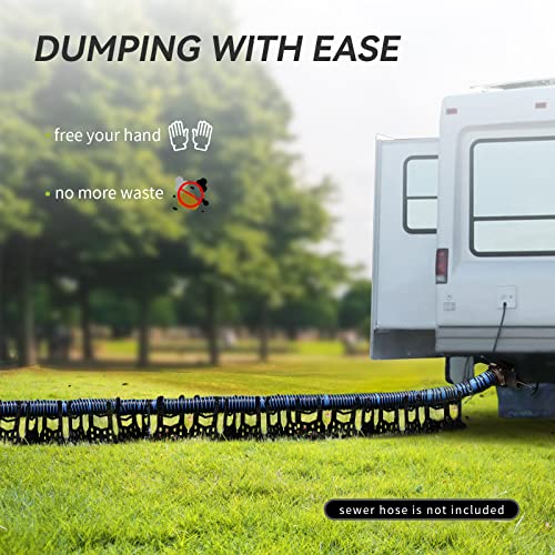 Snapklik.com : RVMATE RV Sewer Hose Support 20 Feet, Quick Set-up ...