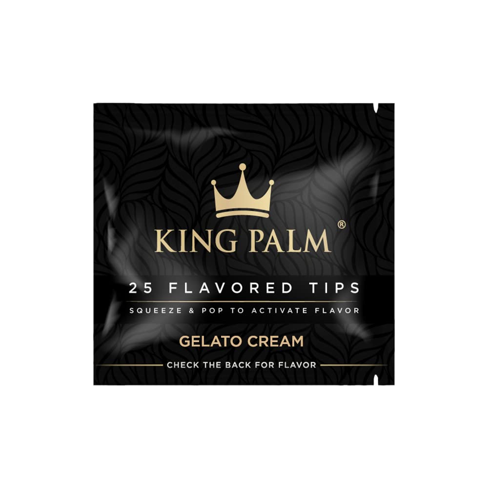 Amazon.com: King Palm Flavors Filter Tips - Gelato Cream 25pk ...