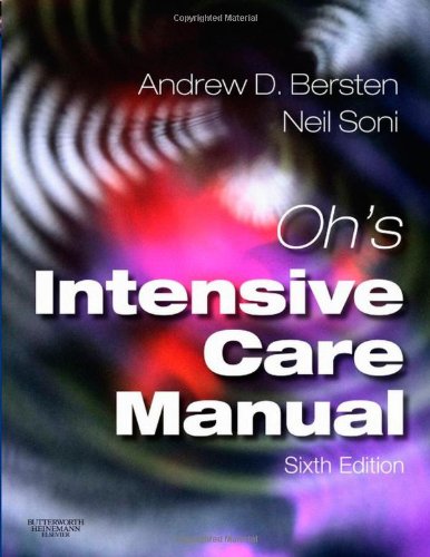 Oh's Intensive Care Manual: Expert Consult: Online and Print ...