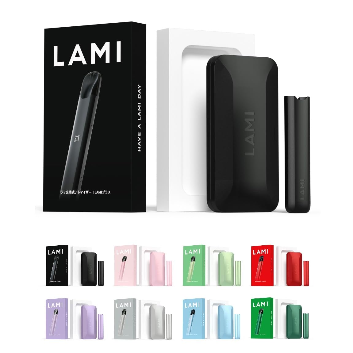 Amazon | 【 LAMI 】 LAMI プラス 電子タバコ (本体) VAPE 400mAh シーシャ 持ち運び 水蒸気タバコ 加熱式 ...