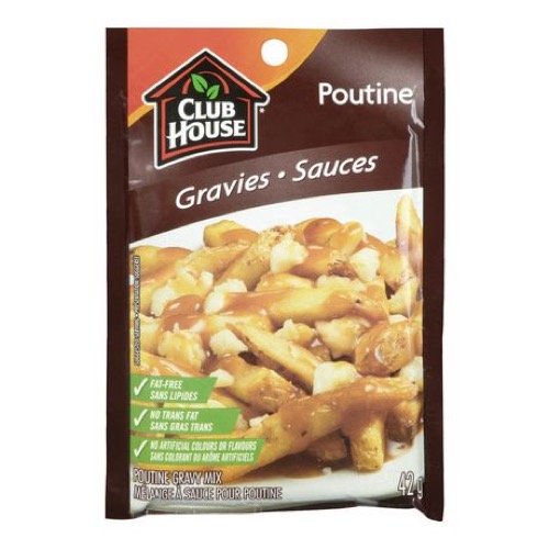 Amazon.com : Club House Poutine Gravy Mix 42g (5 Pack) : Grocery ...
