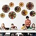 Amazon.com: 9 Pcs Black History Month Decorations Hanging Paper Fans ...