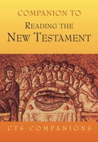 Cts Companion to Reading the New Testament: Dr Adrian Graffy ...