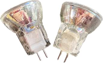 Amazon | ハロゲンランプ 2 個 Mr8 12V 10W 6V 5W ハロゲンランプミニスポットライト,6V,20W ...