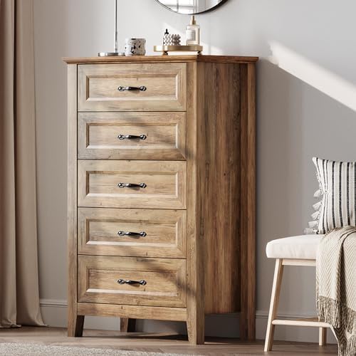 Amazon.com: VINGLI Upgraged Unfinished 6 Drawer Dresser for Bedroom ...