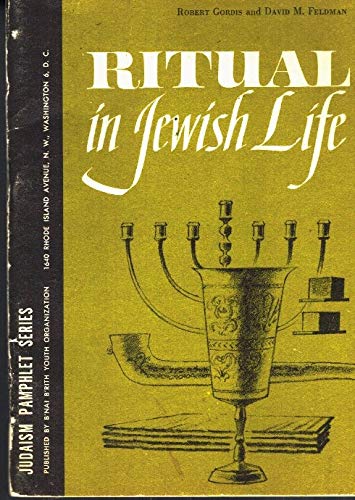 Ritual in Jewish Life (Judaism pamphlet series) | Amazon.com.br
