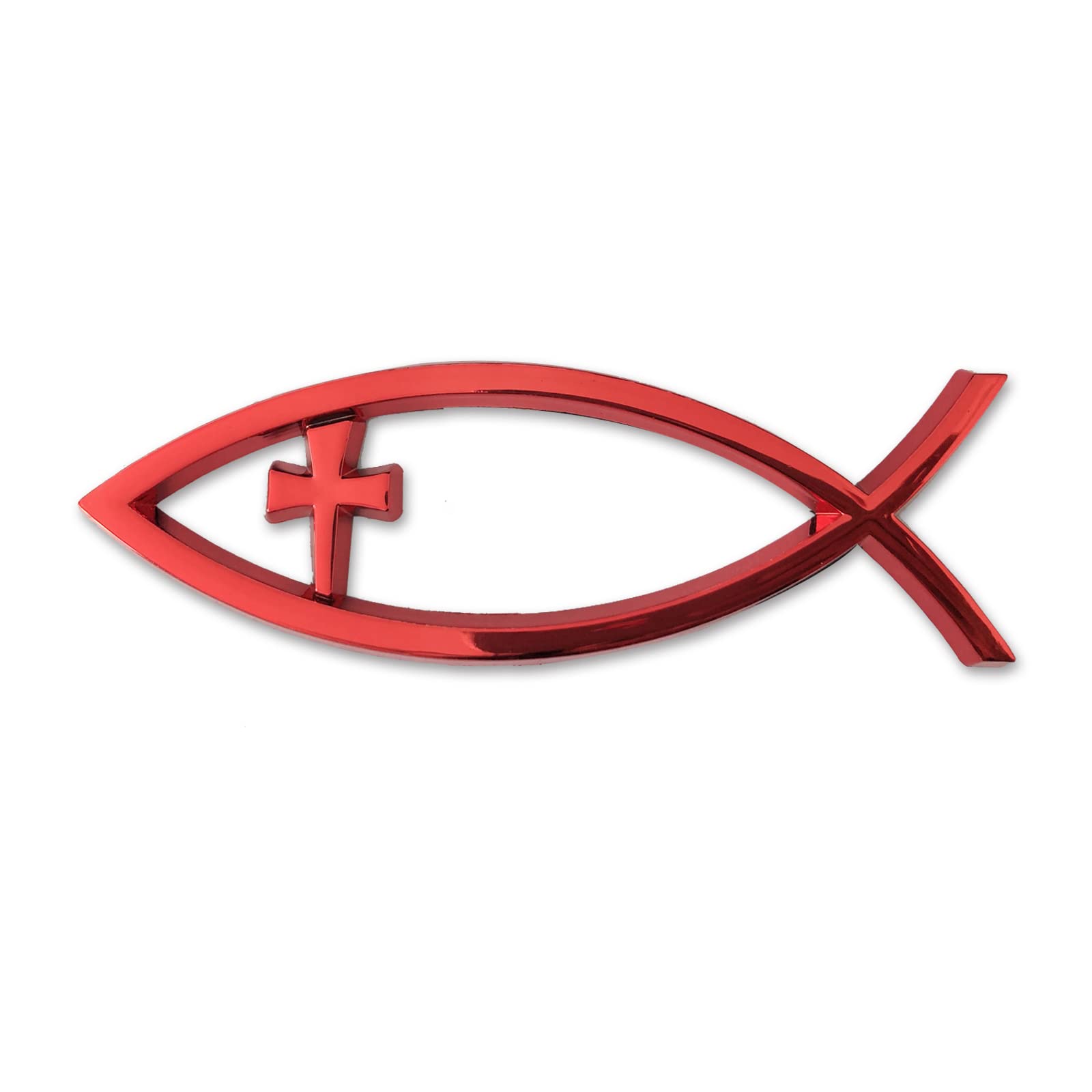 Amazon.com - Jesus Fish Decal Sticker Christian Car Decals Christian ...