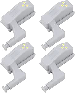 Amazon.com: Cupboards Lamp, Inside Cabinet Lights 10 Sets Hinge LED ...