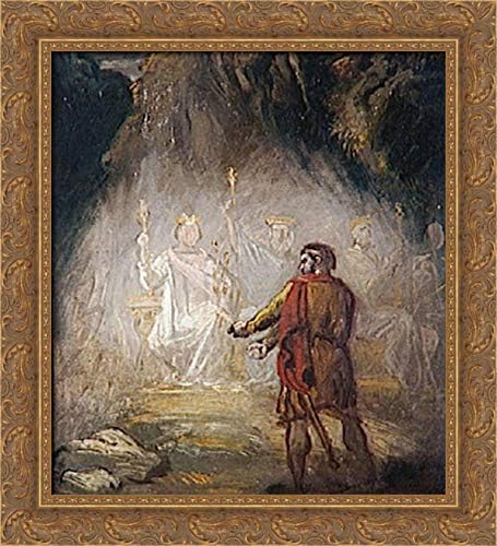 Amazon.com: Macbeth, The Apparition Of The Kings 20x22 Gold Ornate Wood ...