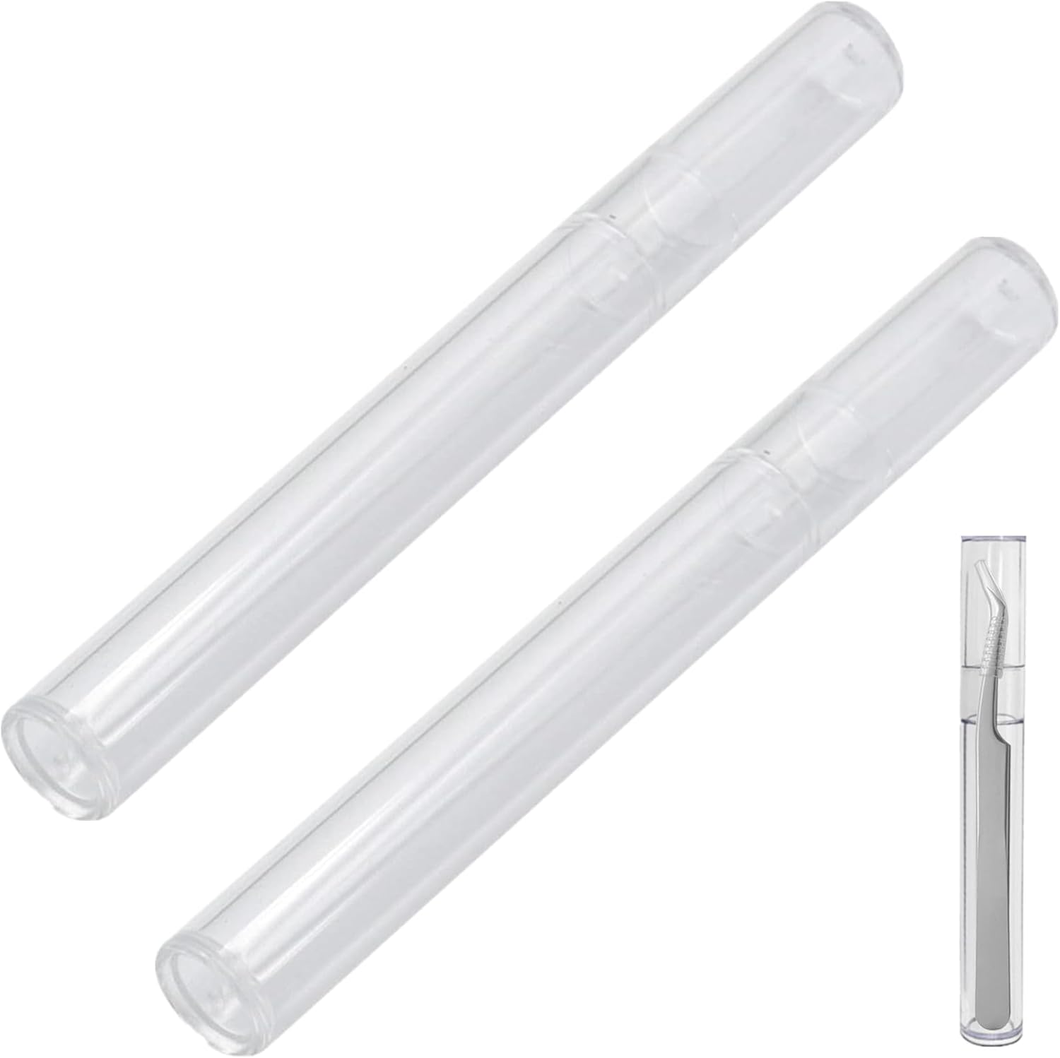 Amazon.com: 2 Packs Professional Tweezers Storage Case, Tweezers ...