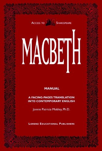 Amazon.com: Macbeth Manual: 9781885564016: Jonnie Patricia Mobley: Books