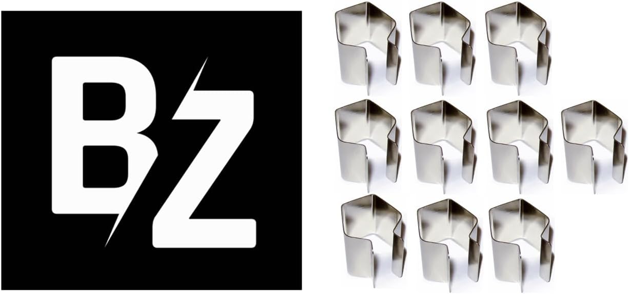 Patio, Lanai and Garage Window Screen Installer Clips (10 Pack Clips ...
