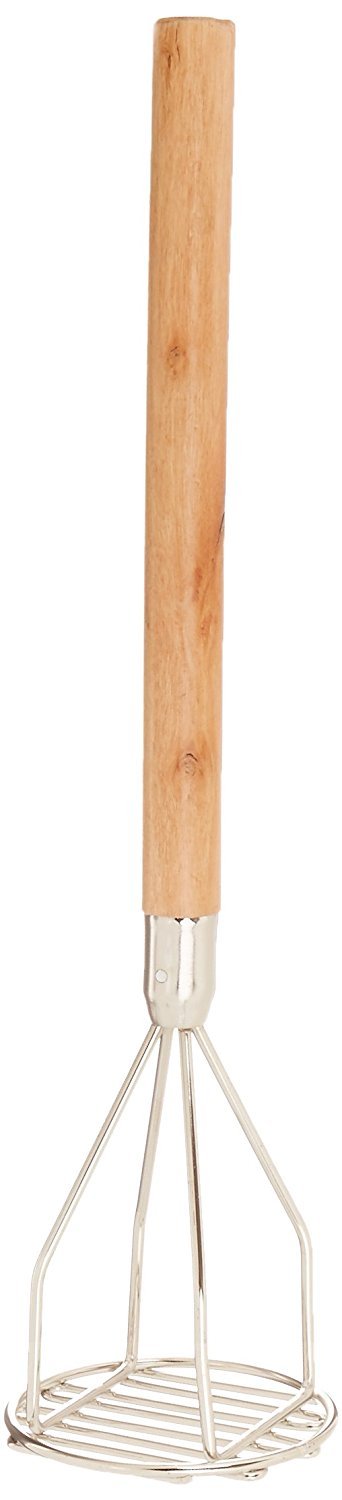 Amazon.com: Winco Round Potato Masher, 4-Inch,Tan: Home & Kitchen