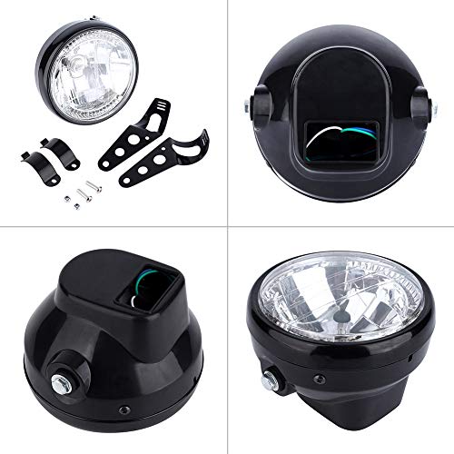 Snapklik.com : Qiilu 7 Inch Round Motorcycle LED Headlight Universal ...