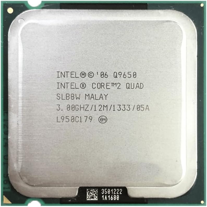 Amazon.com: Intel Core 2 Quad Q9650 3.0 GHz Quad-Core Quad-Thread CPU ...