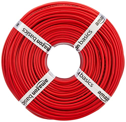 AmazonBasics PVC-Insulated, Single-Core, Multistrand Copper Wire (1.5 ...