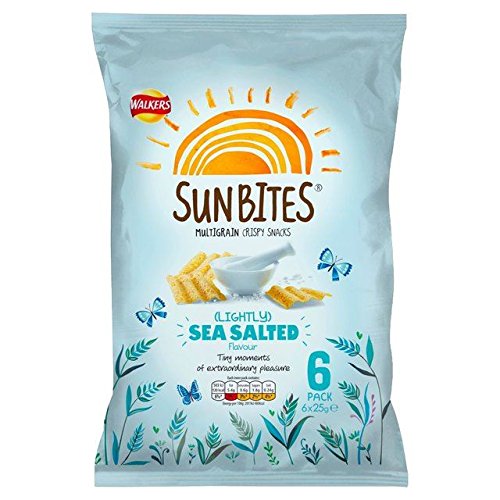 Amazon.com : Walkers Sunbites Original Snacks 25g x 6 per pack ...