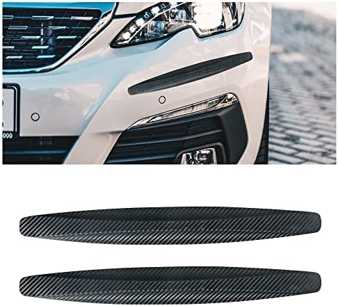 Amazon.com: 2 Packs Car Bumper Protector Strip,Universal Carbon Fiber ...