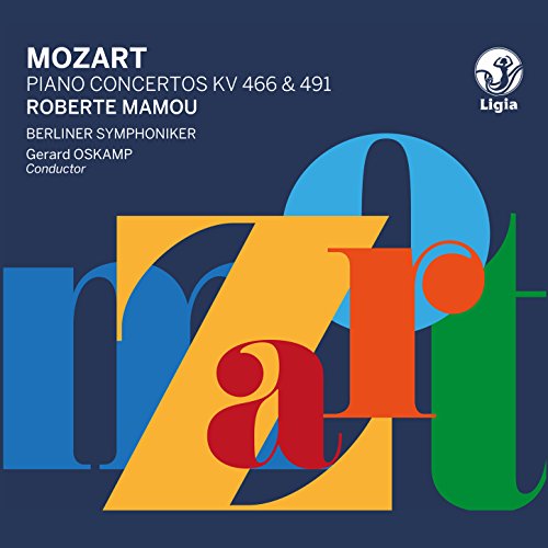 Amazon.com: Mozart: Piano Concertos K. 466 & 491 : Roberte Mamou ...