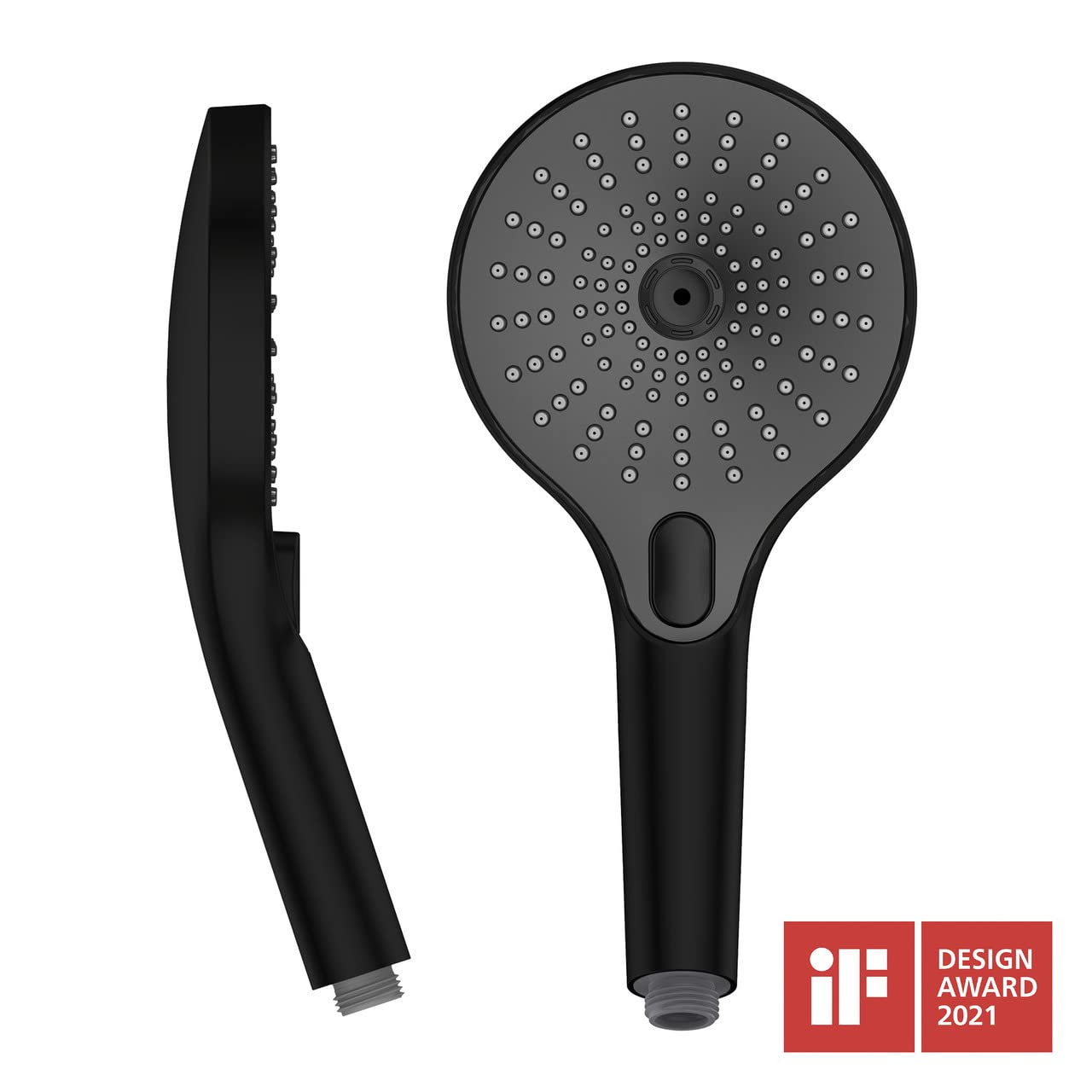 WENKO Ultimate Shower Head, rain shower head with 3 functions, minimal splashing and very quiet ...