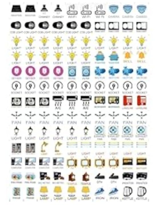 Buy MFH Switch Stickers Decor Wall and Home Sticker to FIND Out Correct ...