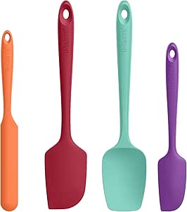 Amazon.com: High Heat Resistant Silicone Spatula: U-Taste 600ºF Hot ...