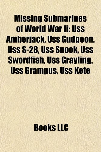 Amazon.co.jp: Missing Submarines of World War II: USS Amberjack : 本