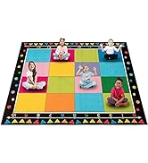 Amazon.com: Booooom Jackson Classroom Carpets Elementary, Colorful ...