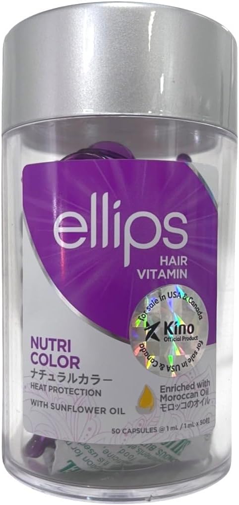 Amazon.com : Ellips Hair Vitamins No Need to Rinse – with Argan ...