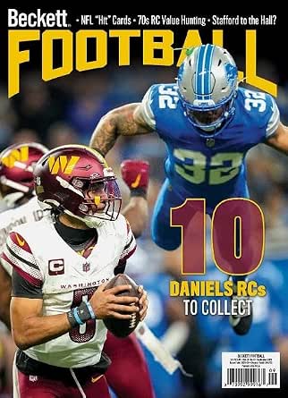 Amazon.com: NEWEST GUIDE: Beckett Football Card Monthly Price Guide ...