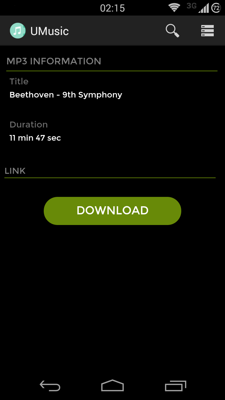 UMusic - Mp3 Downloader - App on Amazon Appstore