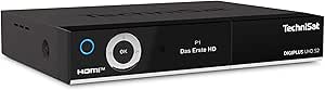 TechniSat DIGIPLUS UHD S2-4K Satellite Receiver with Alphanumeric ...