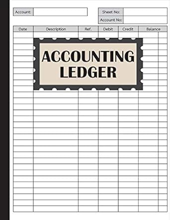 Accounting Ledger: An Accounting Notebook for Bookkeeping Record Book ...